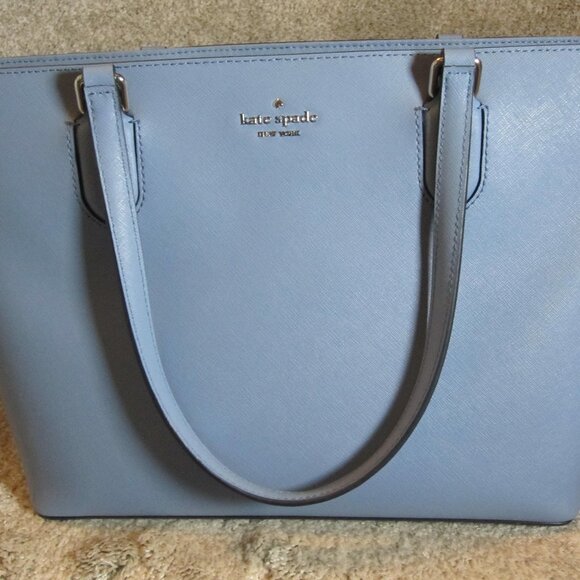 kate spade | Bags | Light Blue Kate Spade Large Tote | Poshmark